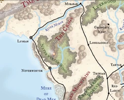 Forgotten Realms Sword Coast Map Maping Resources
