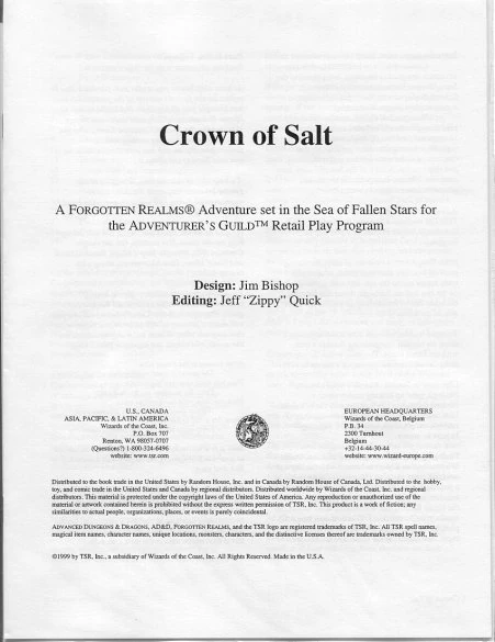 Crown of Salt (adventure) | Forgotten Realms Wiki | Fandom