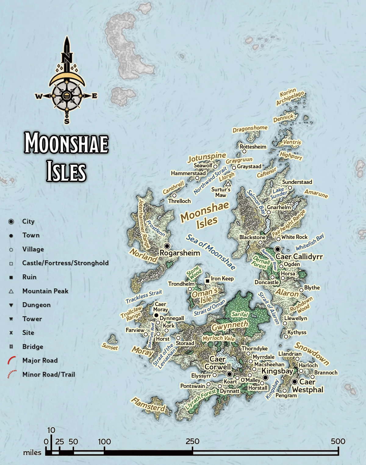 Moonshae Isles | Forgotten Realms Wiki | Fandom