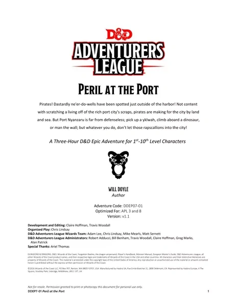 Peril at the Port | Forgotten Realms Wiki | Fandom