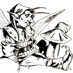 Male Sprite Mythical Creature