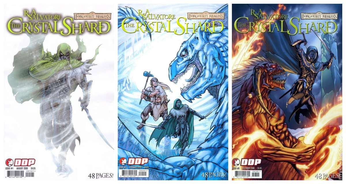 The Legend of Drizzt: The Crystal Shard (graphic novel) | Forgotten ...