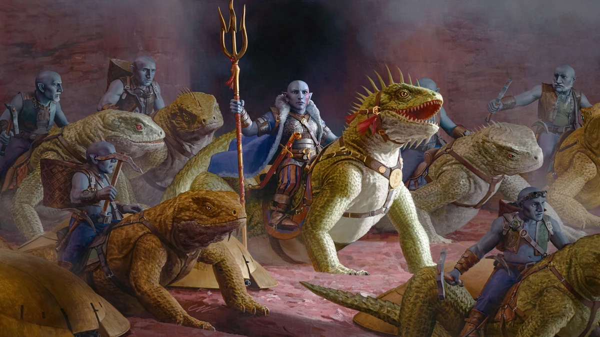 Riding lizard | Forgotten Realms Wiki | Fandom