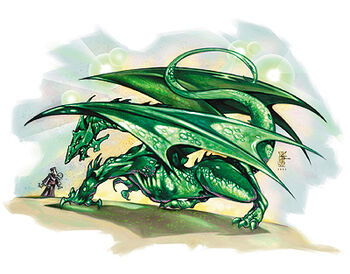 Emerald dragon | Forgotten Realms Wiki | Fandom