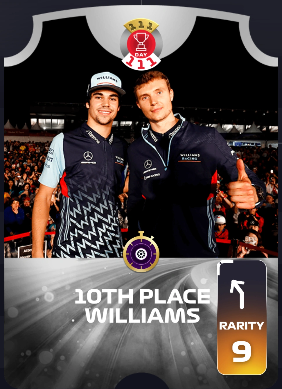Williams (111) | Formula 1 Trading Card Game Wiki | Fandom