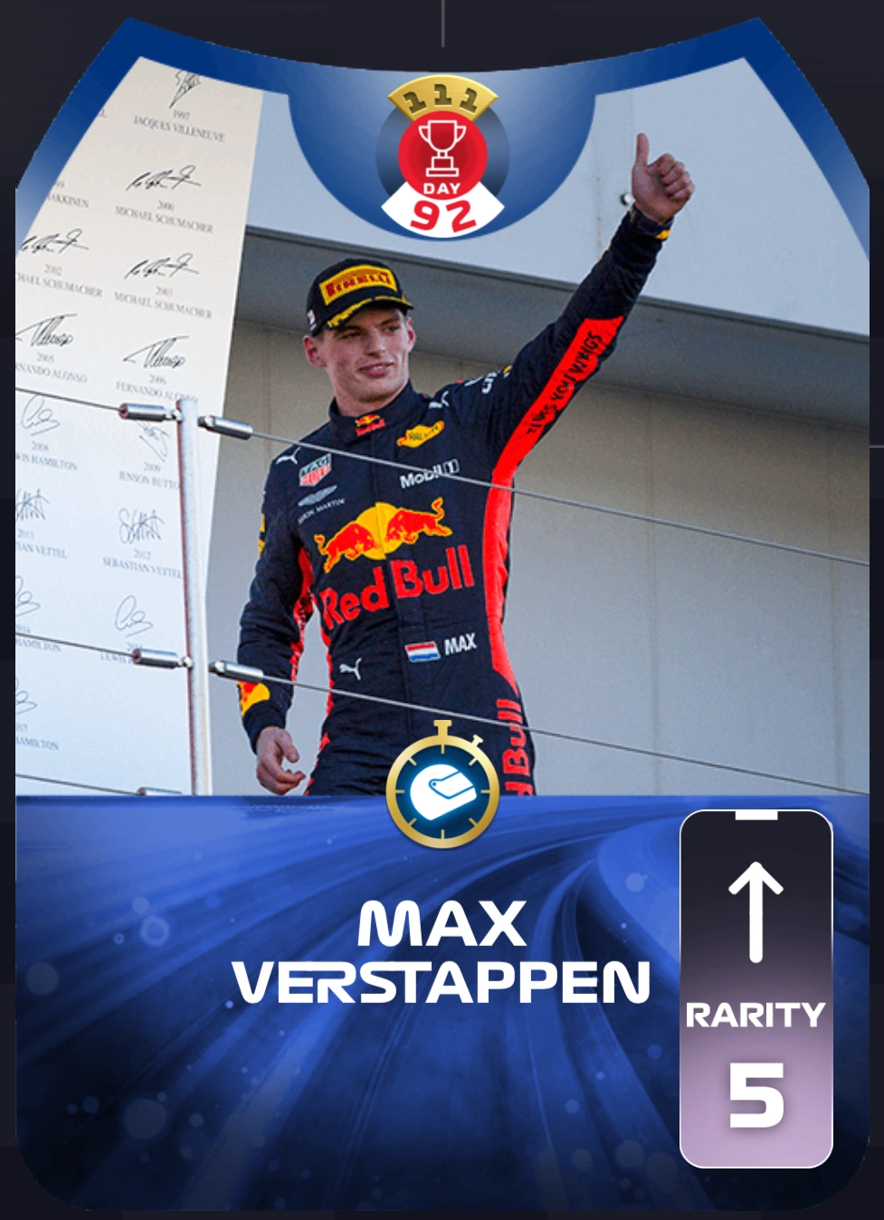 Max Verstappen (111) | Formula 1 Trading Card Game Wiki | Fandom