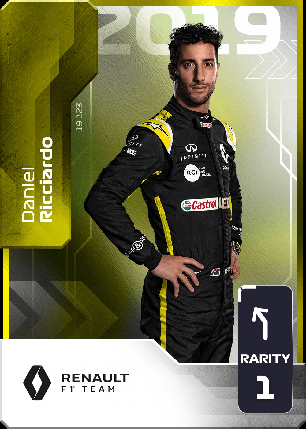 Daniel Ricciardo Profile (2019) | Formula 1 Trading Card Game Wiki | Fandom