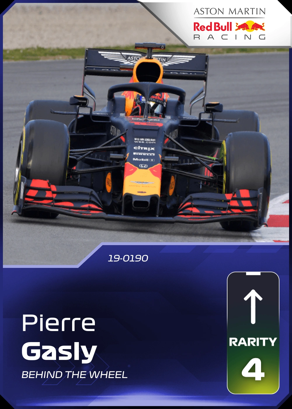 Aston Martin Red Bull Racing 2019 | Formula 1 Trading Card Game Wiki | Fandom