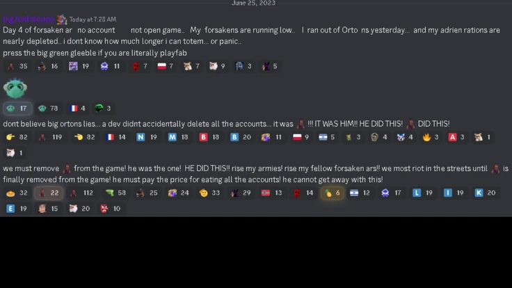Nightmare Balloon Boy Deleted The Accounts | Forsaken AR Wiki | Fandom