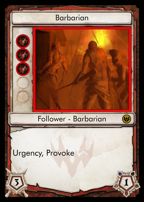 Barbarian Token 2 | Forsaken Card Game Wiki | Fandom