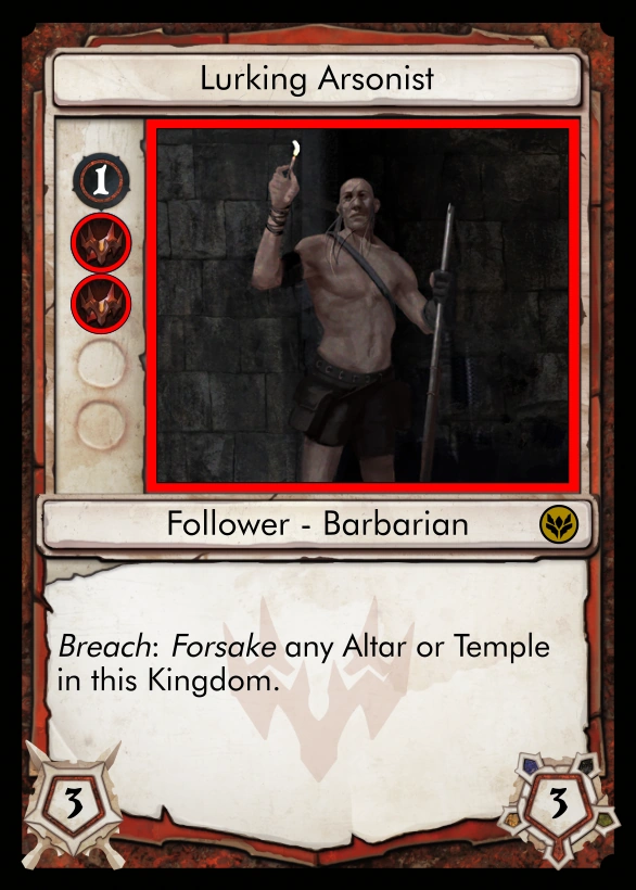 Lurking Arsonist | Forsaken Card Game Wiki | Fandom