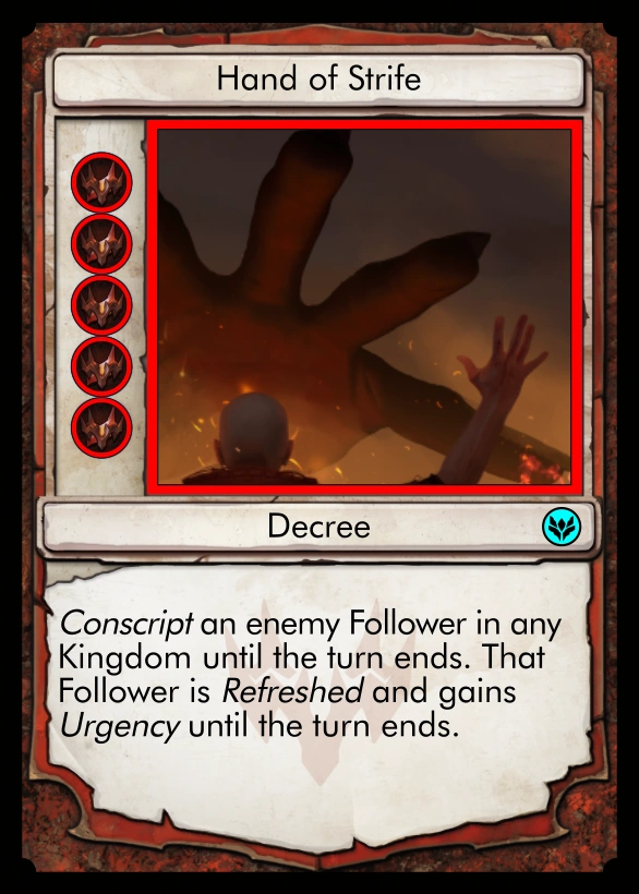 Hand of Strife | Forsaken Card Game Wiki | Fandom