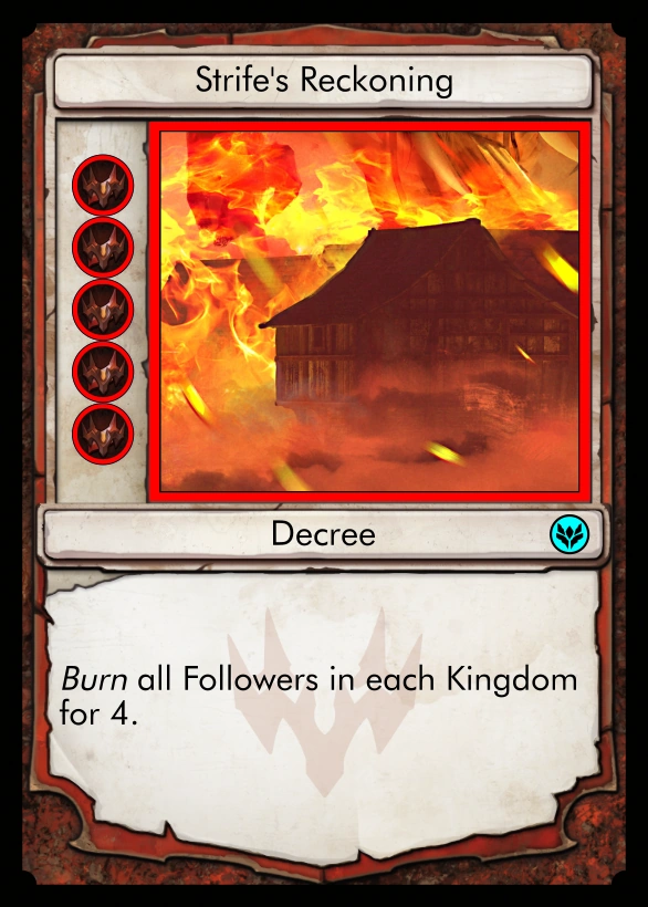 Strife's Reckoning | Forsaken Card Game Wiki | Fandom
