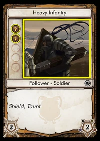 Heavy Infantry | Forsaken Card Game Wiki | Fandom