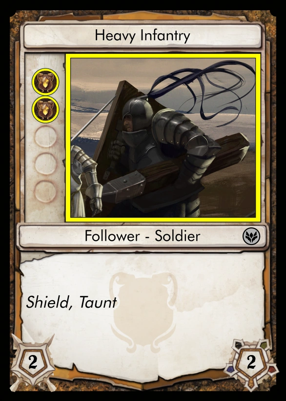 Heavy Infantry | Forsaken Card Game Wiki | Fandom
