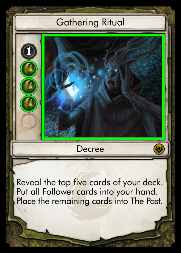 Gathering Ritual | Forsaken Card Game Wiki | Fandom