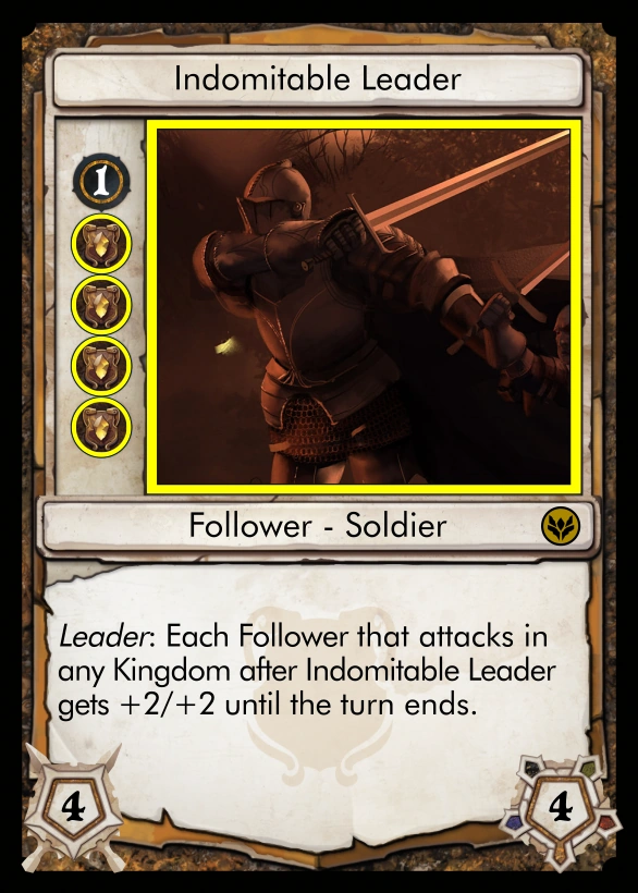 Indomitable Leader | Forsaken Card Game Wiki | Fandom
