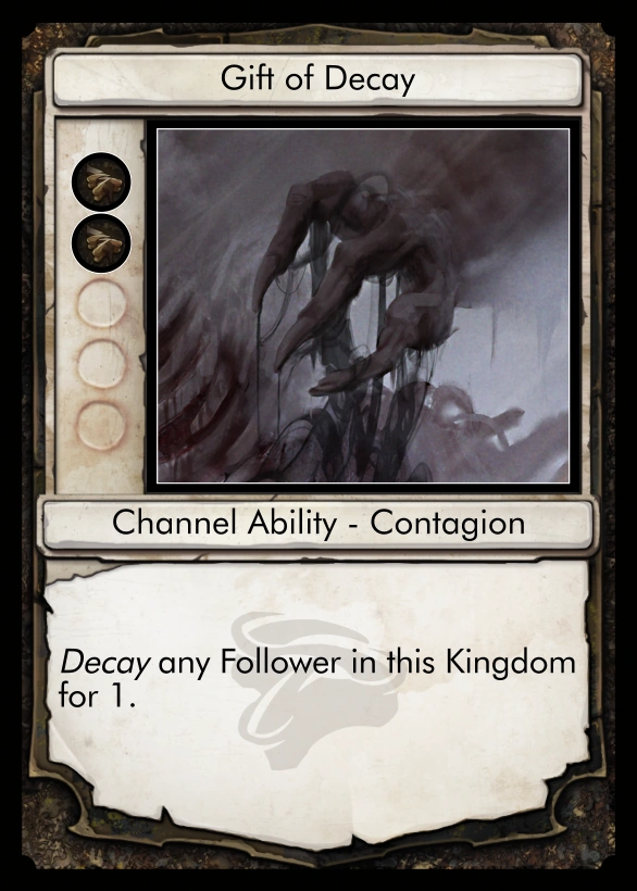 Gift of Decay | Forsaken Card Game Wiki | Fandom