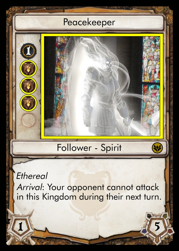 Peacekeeper | Forsaken Card Game Wiki | Fandom