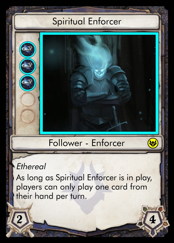 Spiritual Enforcer | Forsaken Card Game Wiki | Fandom