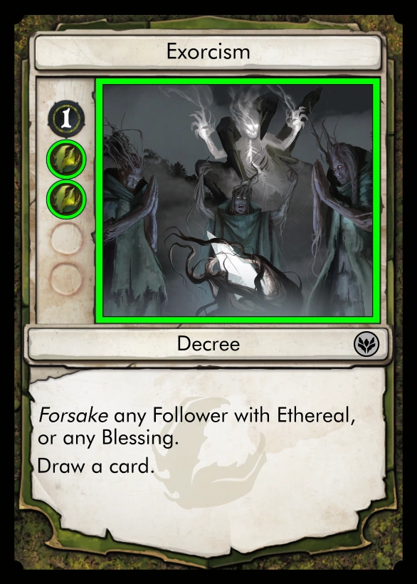 Exorcism | Forsaken Card Game Wiki | Fandom