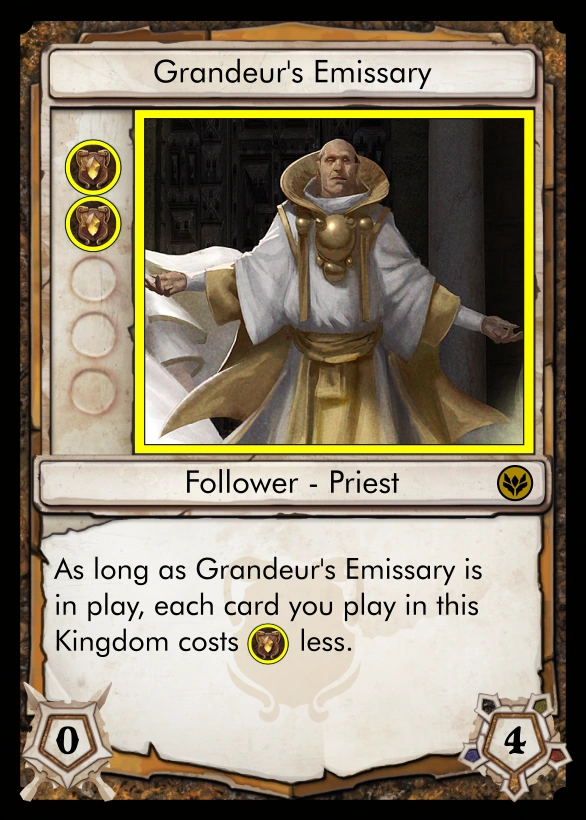 Grandeur's Emissary | Forsaken Card Game Wiki | Fandom