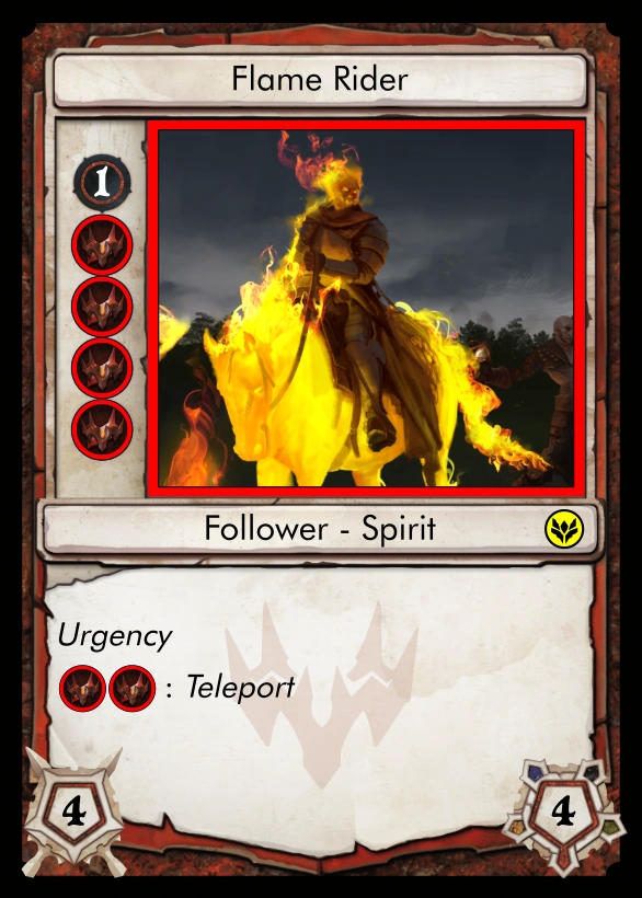 Flame Rider | Forsaken Card Game Wiki | Fandom