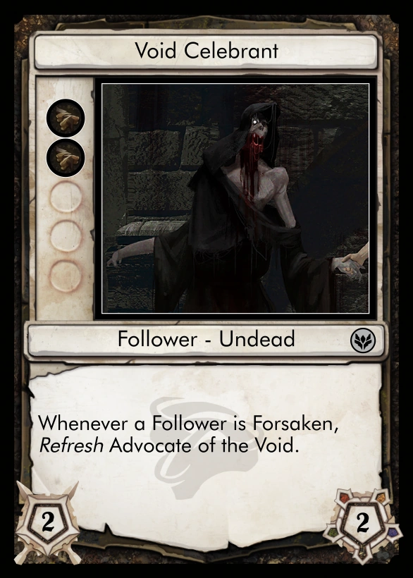 Void Celebrant | Forsaken Card Game Wiki | Fandom