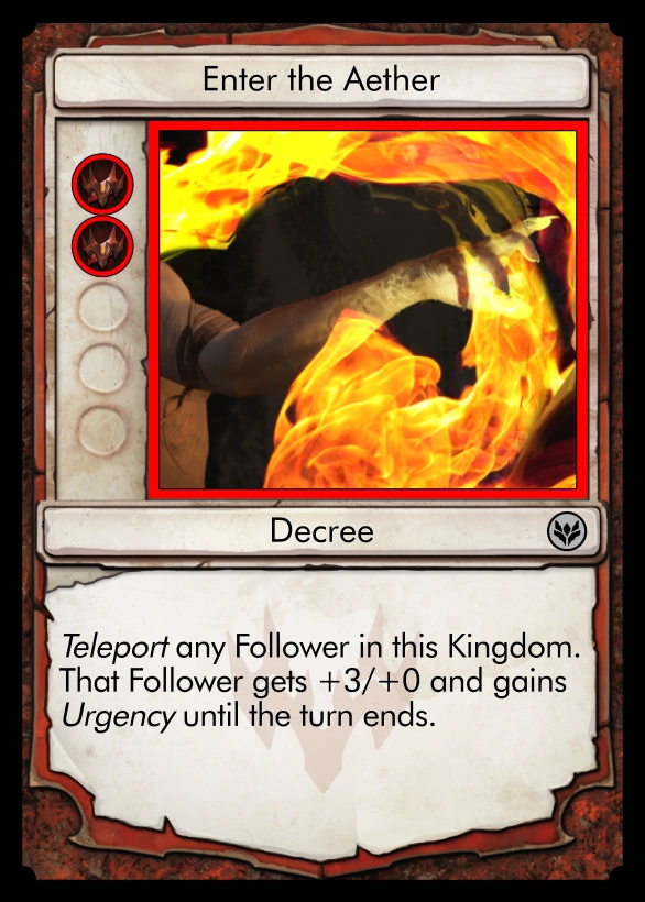 Enter the Aether | Forsaken Card Game Wiki | Fandom