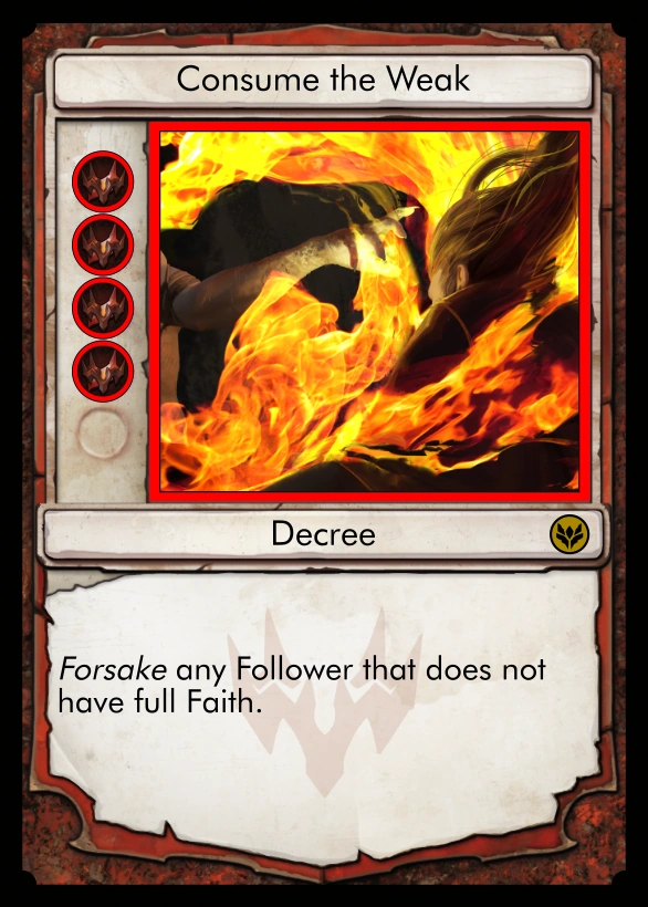 Consume the Weak | Forsaken Card Game Wiki | Fandom