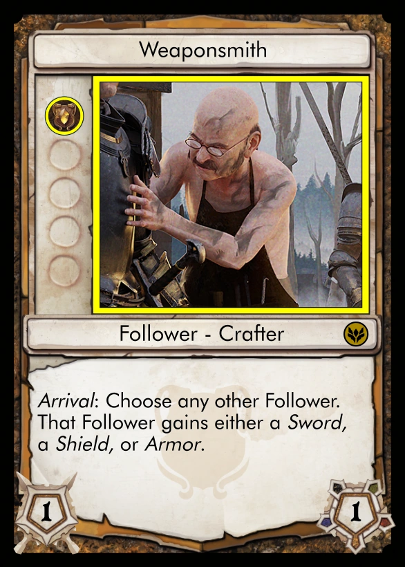 Weaponsmith | Forsaken Card Game Wiki | Fandom