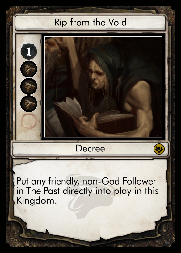 Rip from the Void | Forsaken Card Game Wiki | Fandom