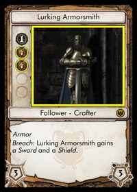 Lurking Armorsmith | Forsaken Card Game Wiki | Fandom
