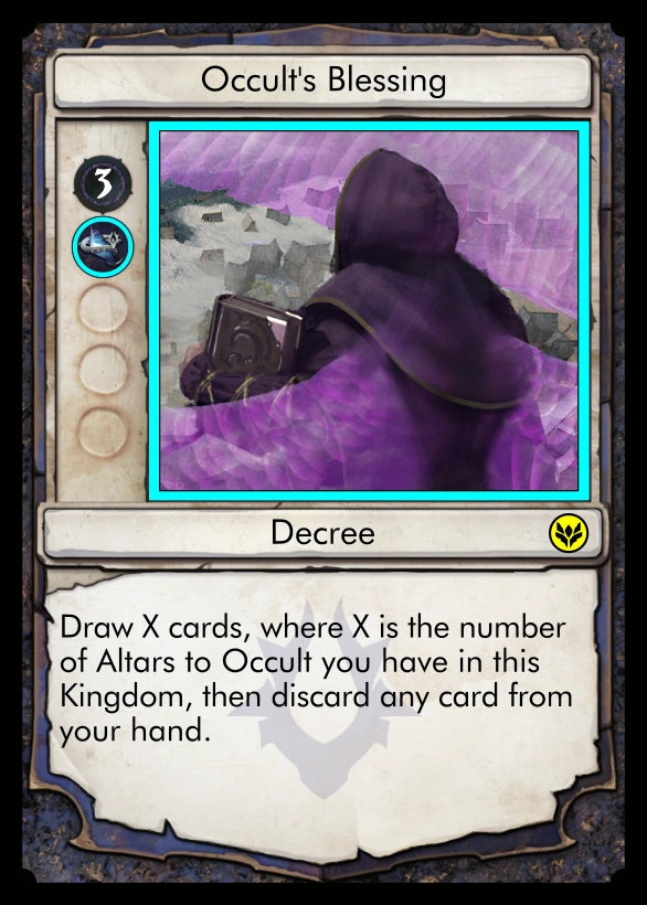 Occult's Blessing | Forsaken Card Game Wiki | Fandom
