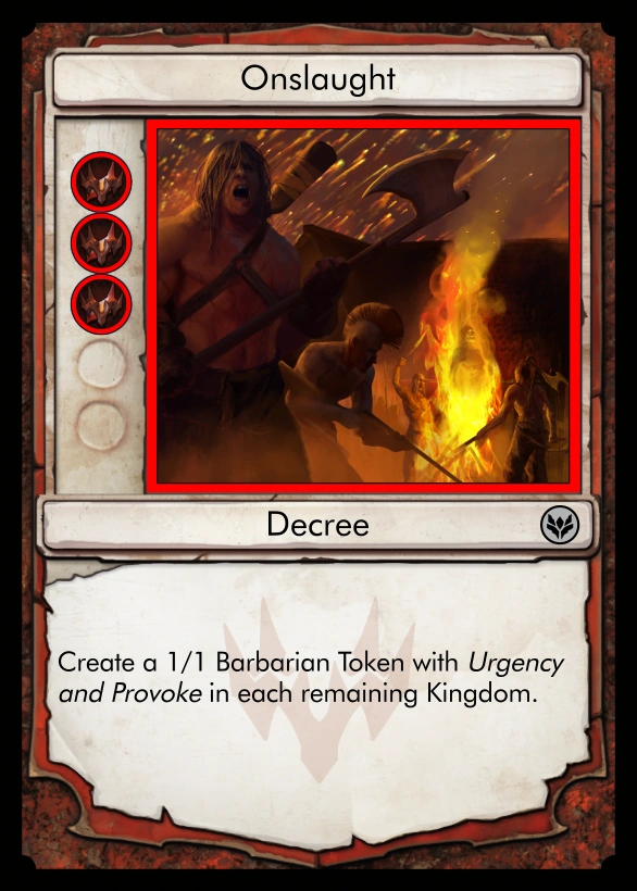 Onslaught (Card) | Forsaken Card Game Wiki | Fandom