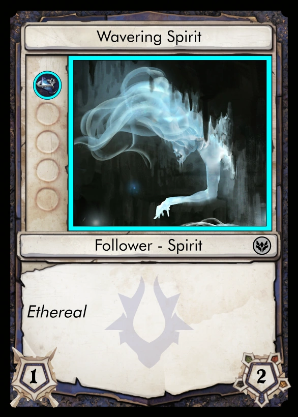 Wavering Spirit | Forsaken Card Game Wiki | Fandom