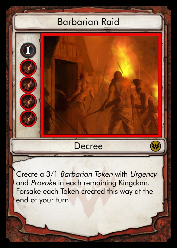Barbarian Raid | Forsaken Card Game Wiki | Fandom