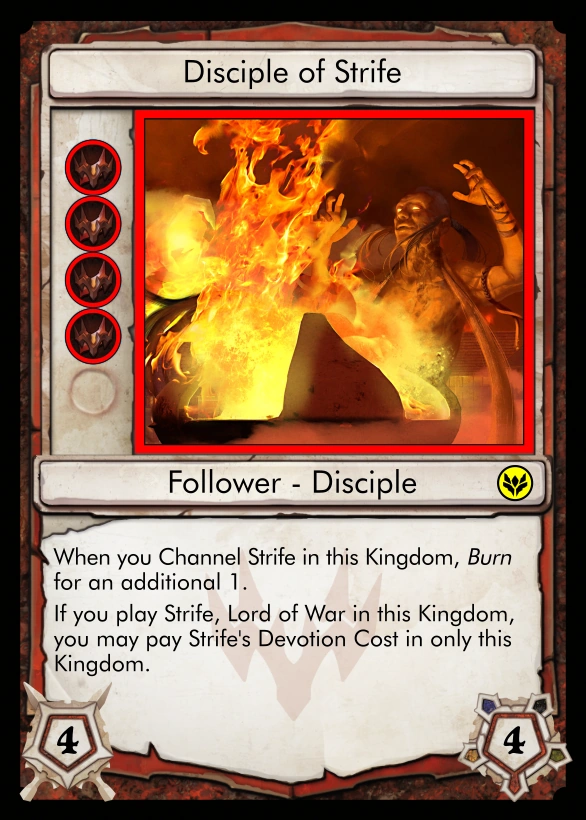 Disciple of Strife | Forsaken Card Game Wiki | Fandom