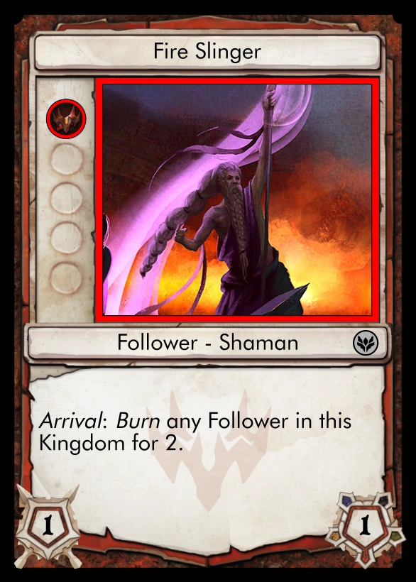 Fire Slinger | Forsaken Card Game Wiki | Fandom