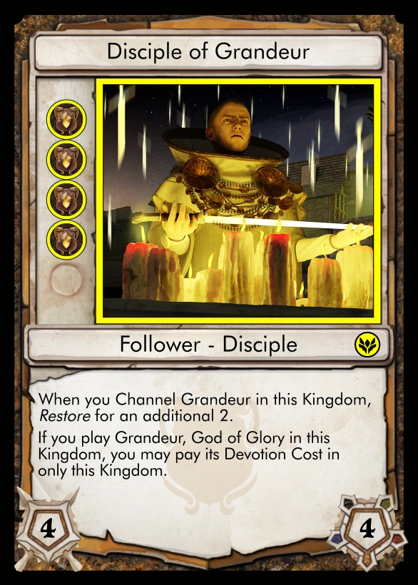 Disciple of Grandeur | Forsaken Card Game Wiki | Fandom