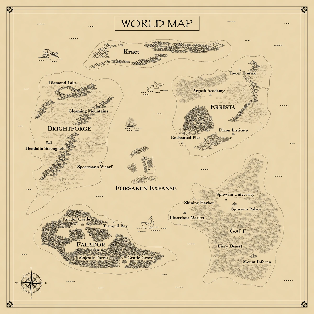 Maps | Forsaken Expanse Wiki | Fandom