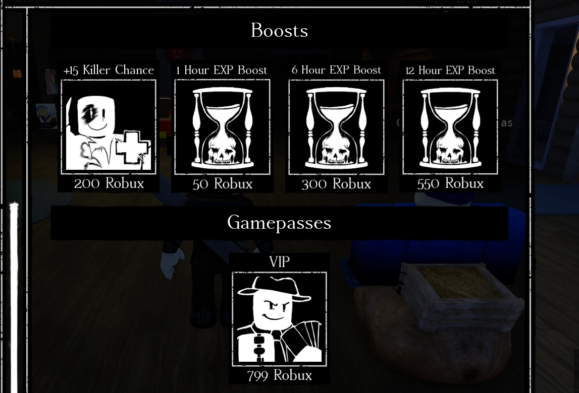 Gamepasses & Products | FORSAKEN Wiki | Fandom
