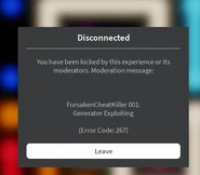ForsakenCheatKiller | FORSAKEN Wiki | Fandom