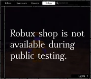 Public Testing | FORSAKEN Wiki | Fandom