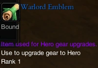 Warlord Emblem | Forsaken World Wiki | Fandom