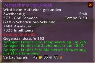 Vermächtnis von Arlokk | Forscherliga-Wiki | Fandom