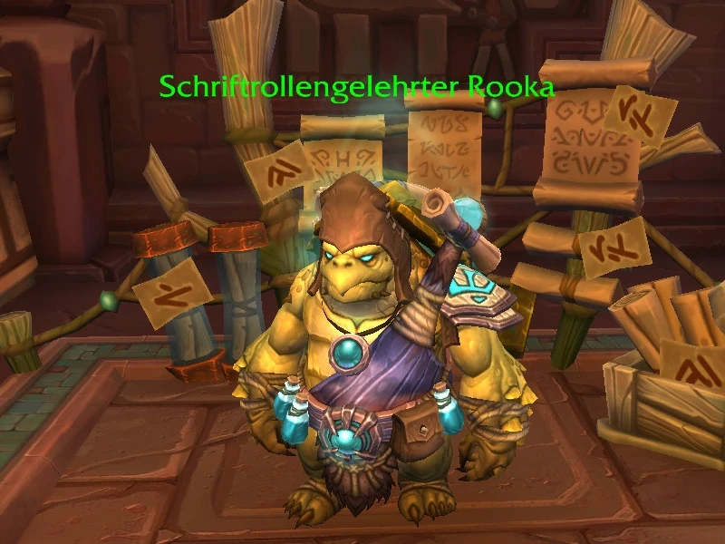 Schriftrollengelehrte Rooka | Forscherliga-Wiki | Fandom