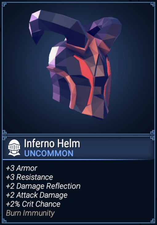 Inferno Helm - Official For The King Wiki