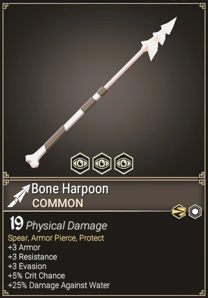 Bone Harpoon - Official For The King Wiki