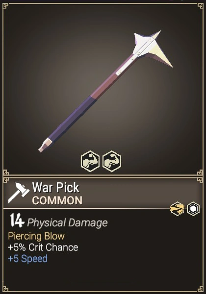 War Pick - Official For The King Wiki
